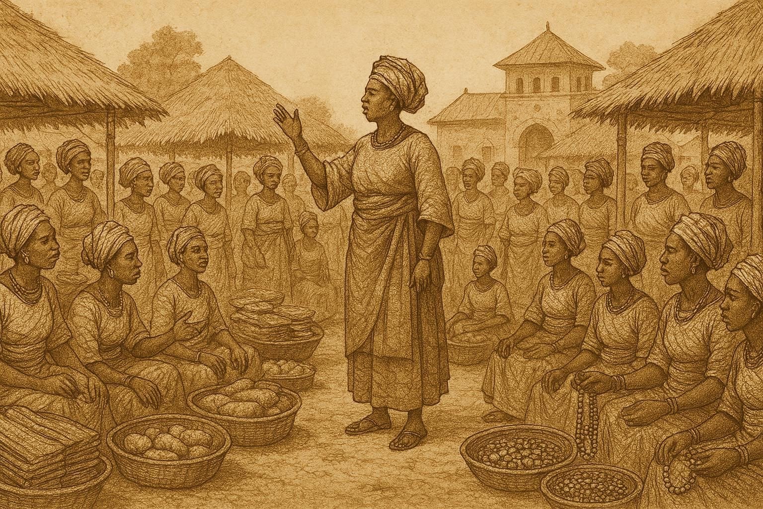 Yoruba Market Women: Guardians of Commerce & Culture
