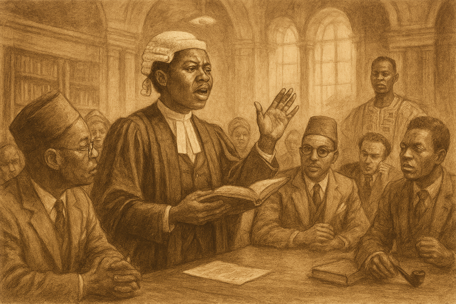 1945 Congress: Olabisi Awoonor-Renner | Historical Nigeria