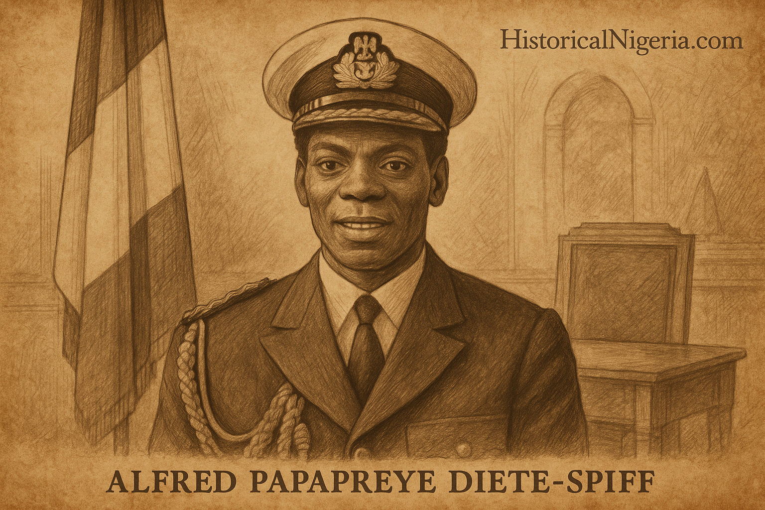 Alfred Papapreye Diete-Spiff, From Naval Officer to Pioneer Governor ...