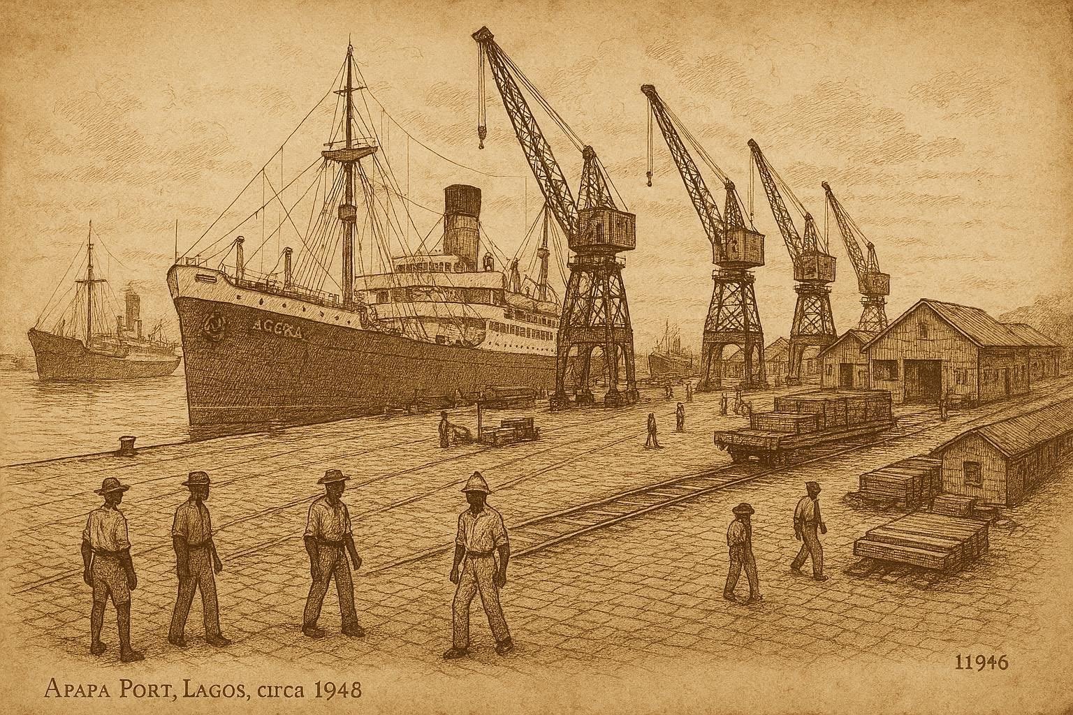 Apapa Port Complex: Nigeria’s Maritime Hub | Historical Nigeria