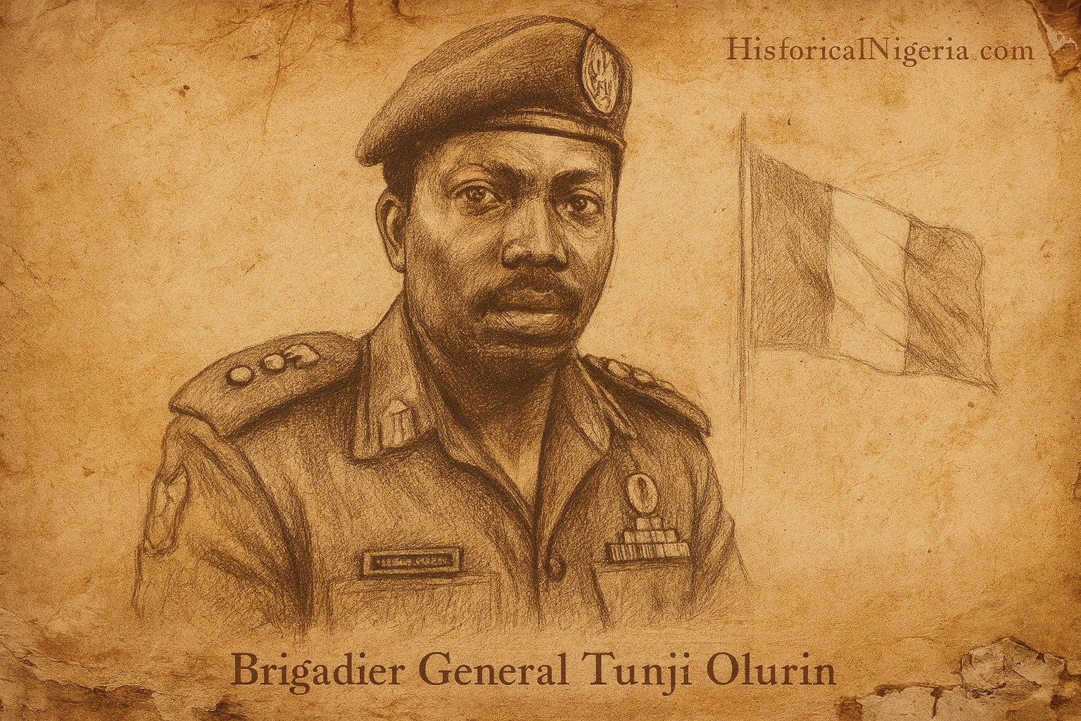 Brigadier General Tunji Olurin, 1944 to 2021, Soldier, Administrator ...