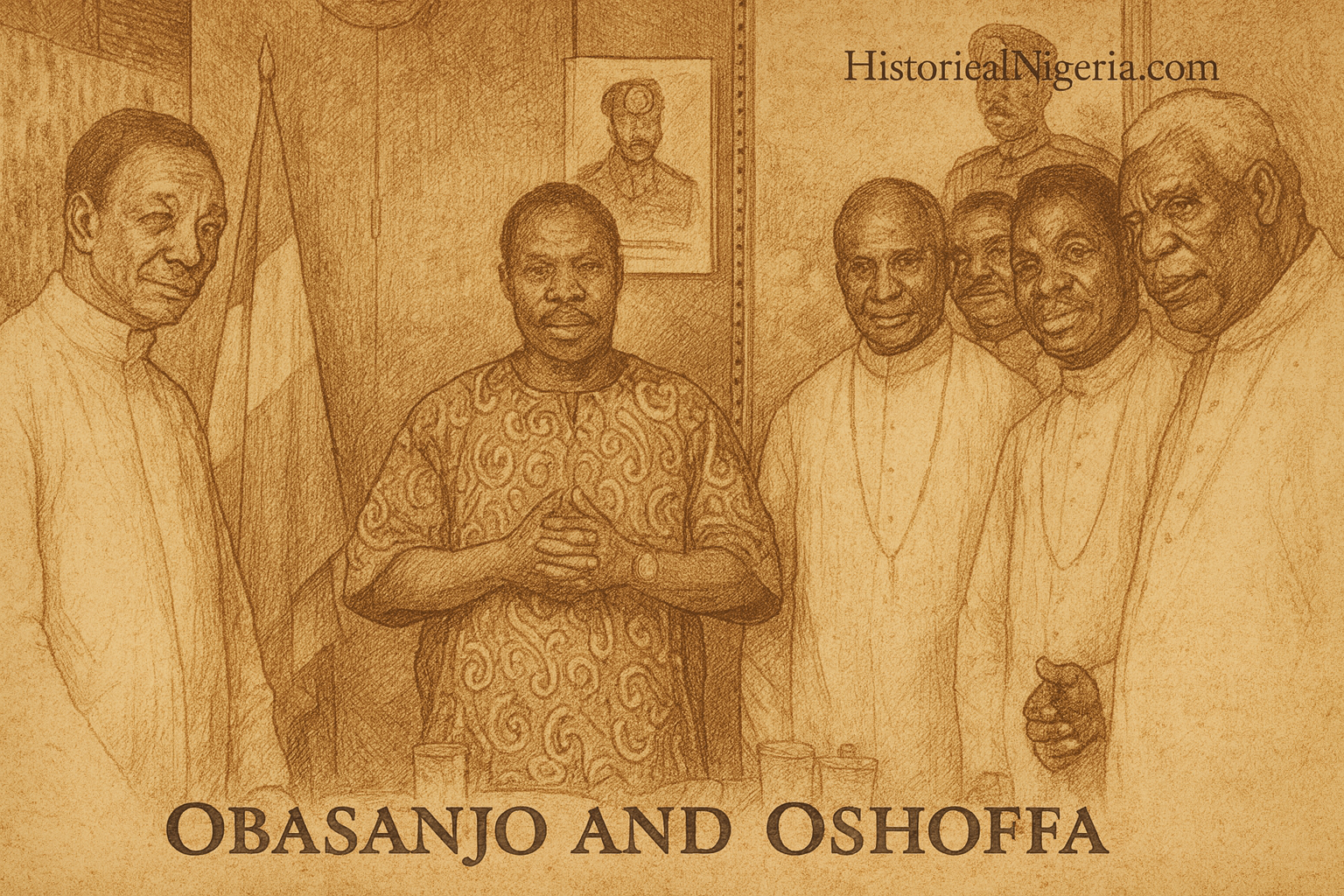 Obasanjo and Oshoffa, A Moment Between Two Influential Nigerian Figures ...