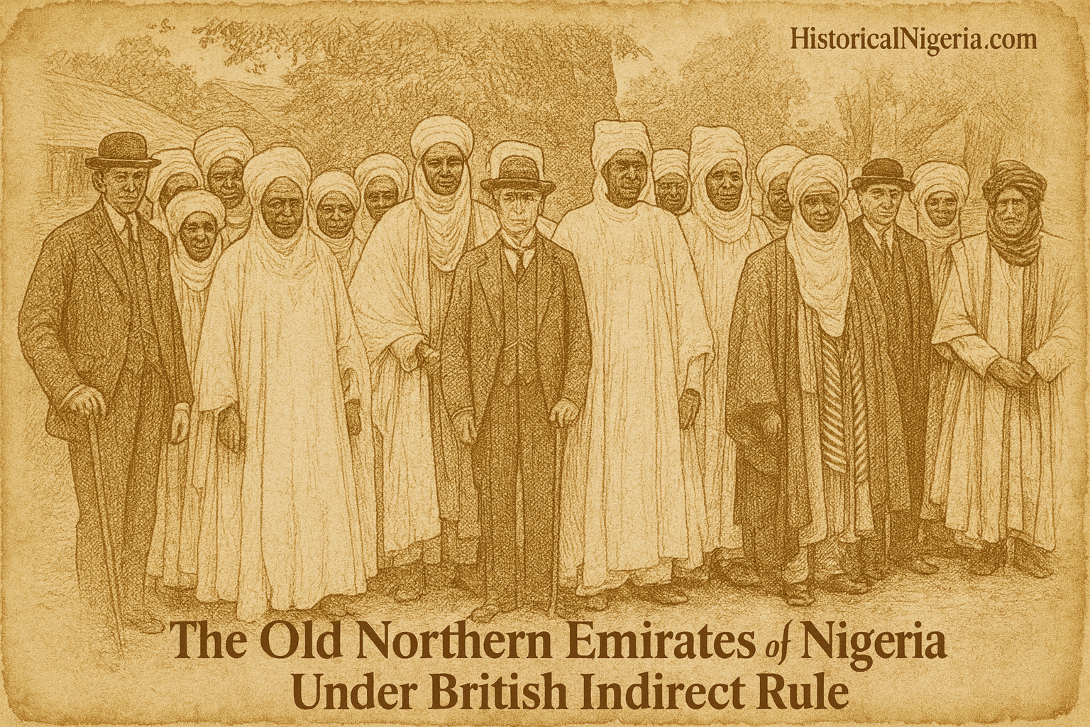 The Old Northern Emirates of Nigeria Under British Indirect Rule ...