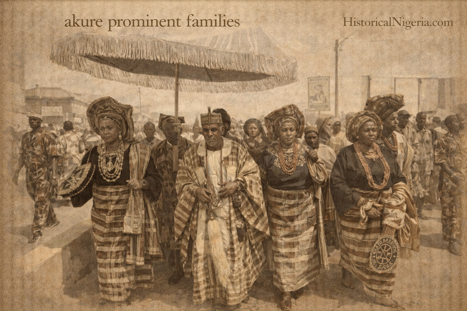 Prominent Figures From Akure, Kings, Lawyers, Politicians, and ...