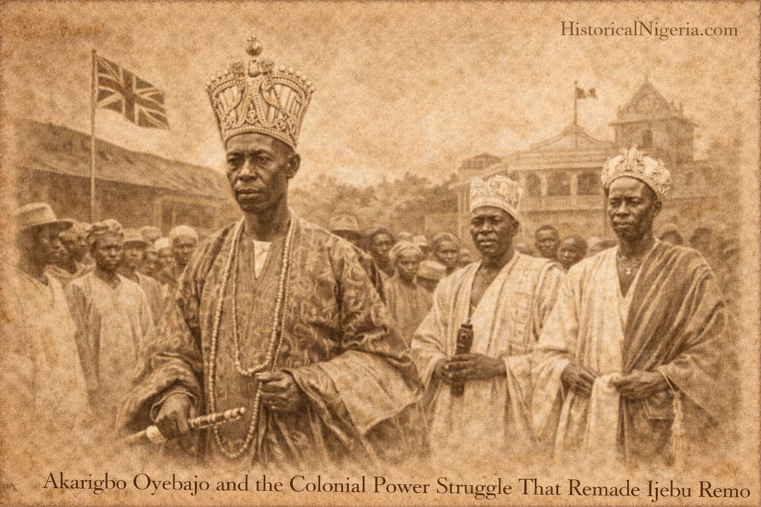 The Collapse of Royal Authority in Ijebu, Two Kings Removed by Colonial Power | Historical Nigeria