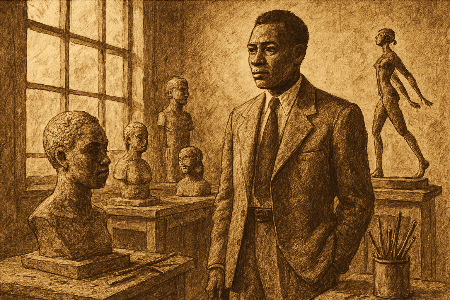 Ben Enwonwu in London: Nigeria’s Modern Art Pioneer | Historical Nigeria