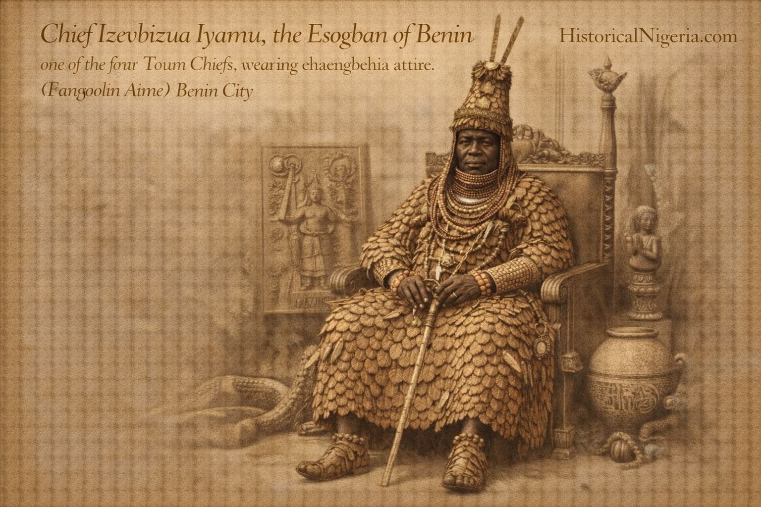 Ehaengbehia Regalia and the Authority of Benin Palace Chiefs ...