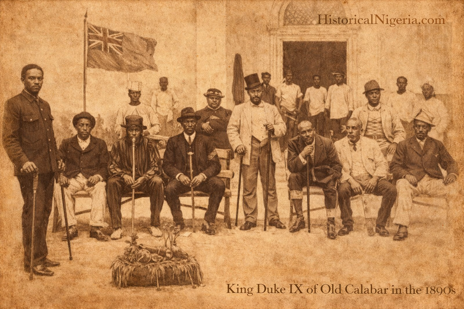 King Duke IX of Old Calabar in the 1890s, power, trade, and survival ...