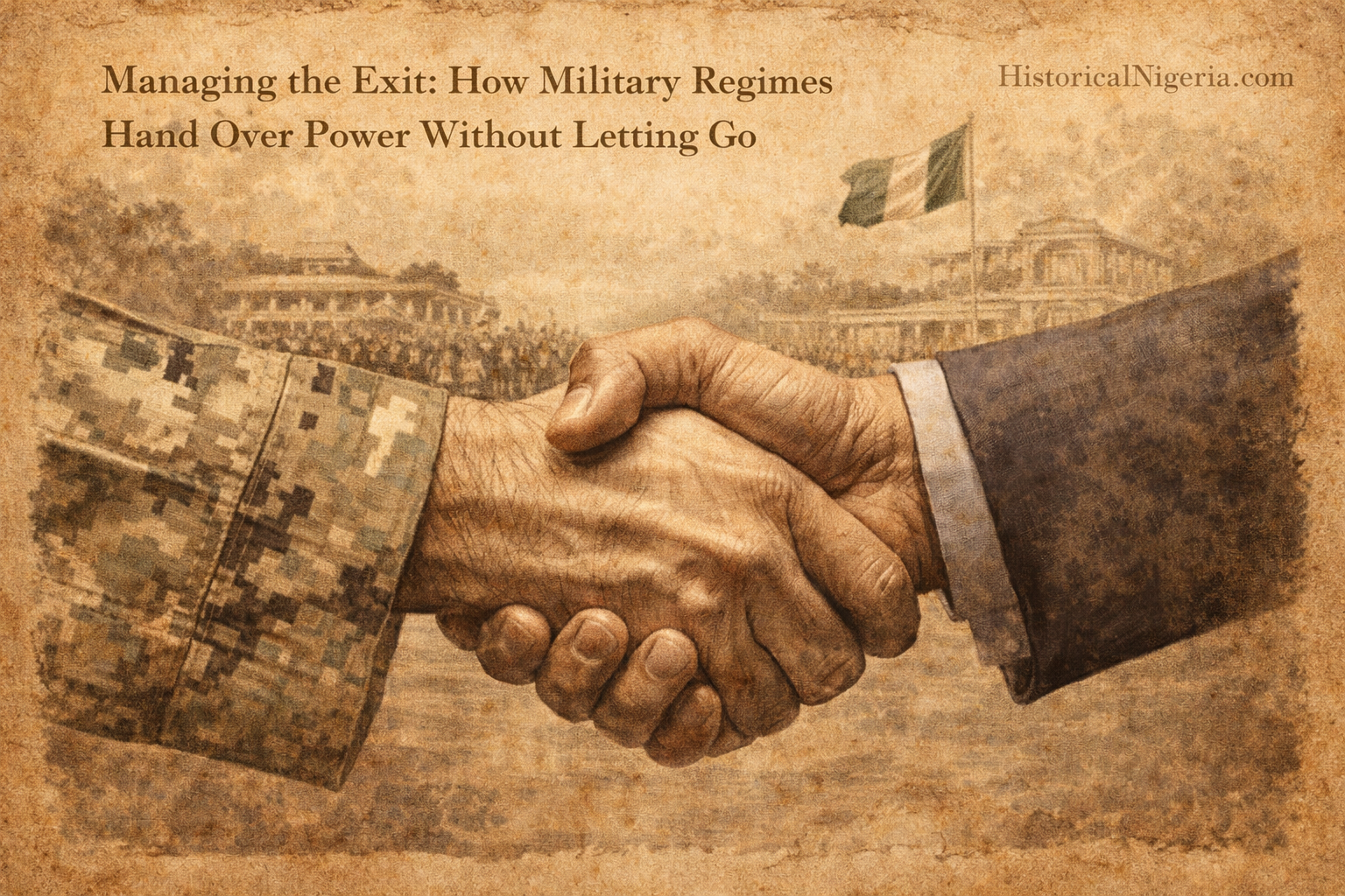 Managing the Exit: How Military Regimes Hand Over Power Without Letting ...