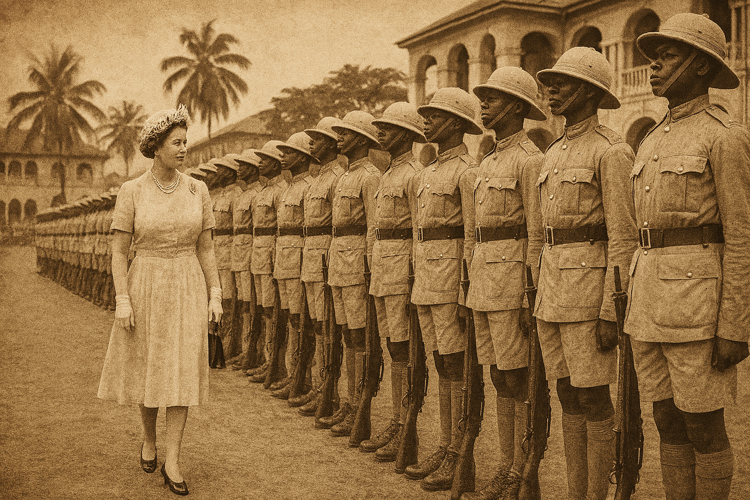 Queen Elizabeth II’s 1956 Visit to Nigeria | Historical Nigeria
