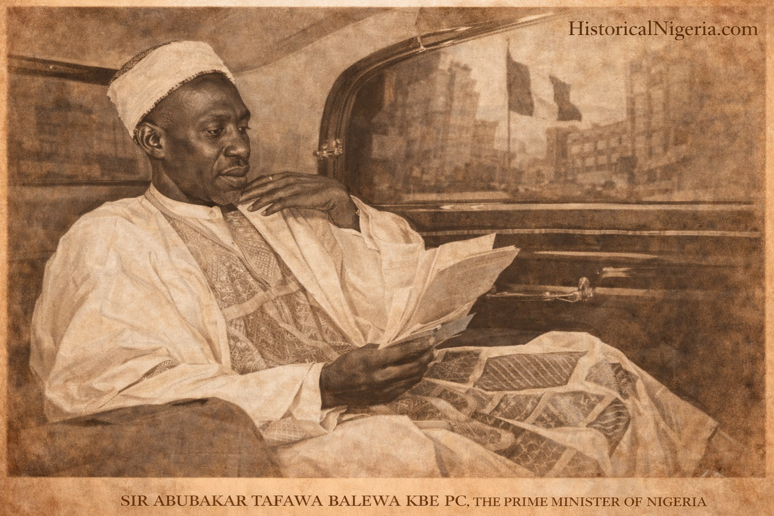 Sir Abubakar Tafawa Balewa, Nigeria’s First Prime Minister and the 1963 ...