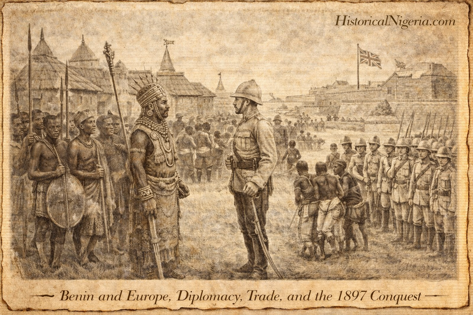 Benin and Europe, Diplomacy, Trade, and the 1897 Conquest | Historical ...