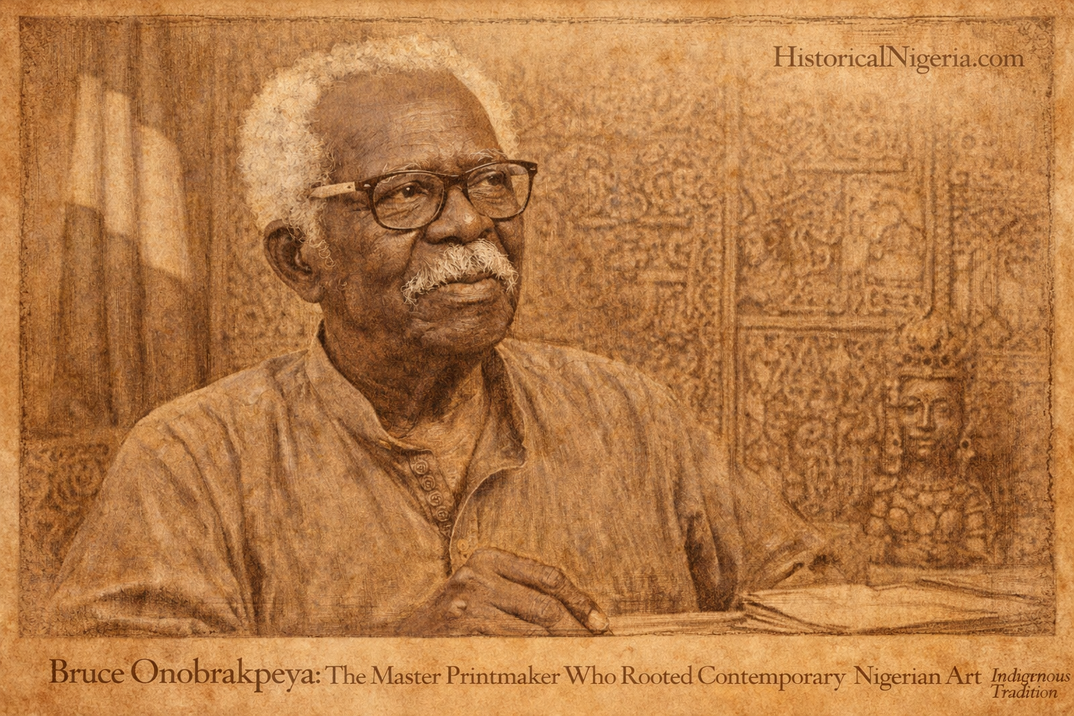 Bruce Onobrakpeya: The Architect of Modern African Printmaking ...