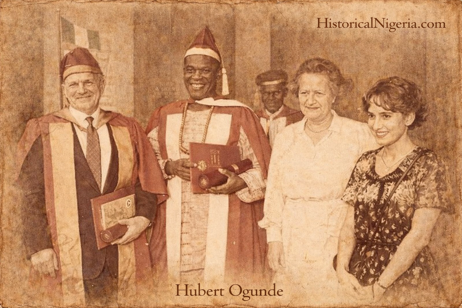 How Chief Hubert Ogunde Was Honoured by Nigerian Universities for ...