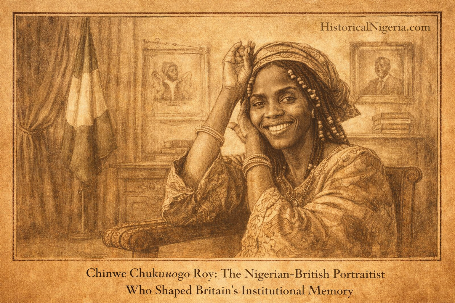 Chinwe Chukwuogo Roy: The Nigerian-British Portraitist Who Shaped ...
