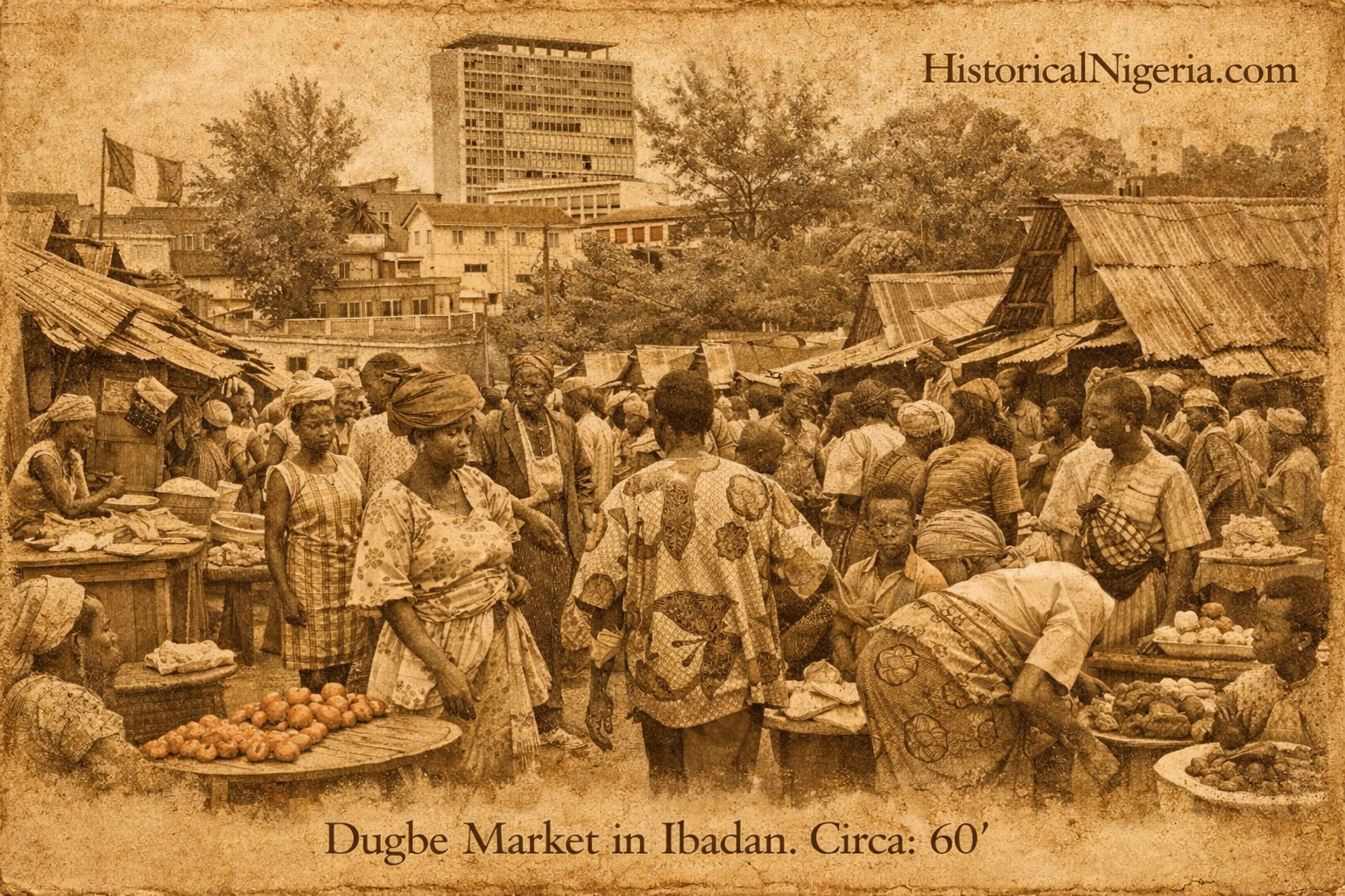 Dugbe Market, The Trading Heart That Shaped Modern Ibadan | Historical ...