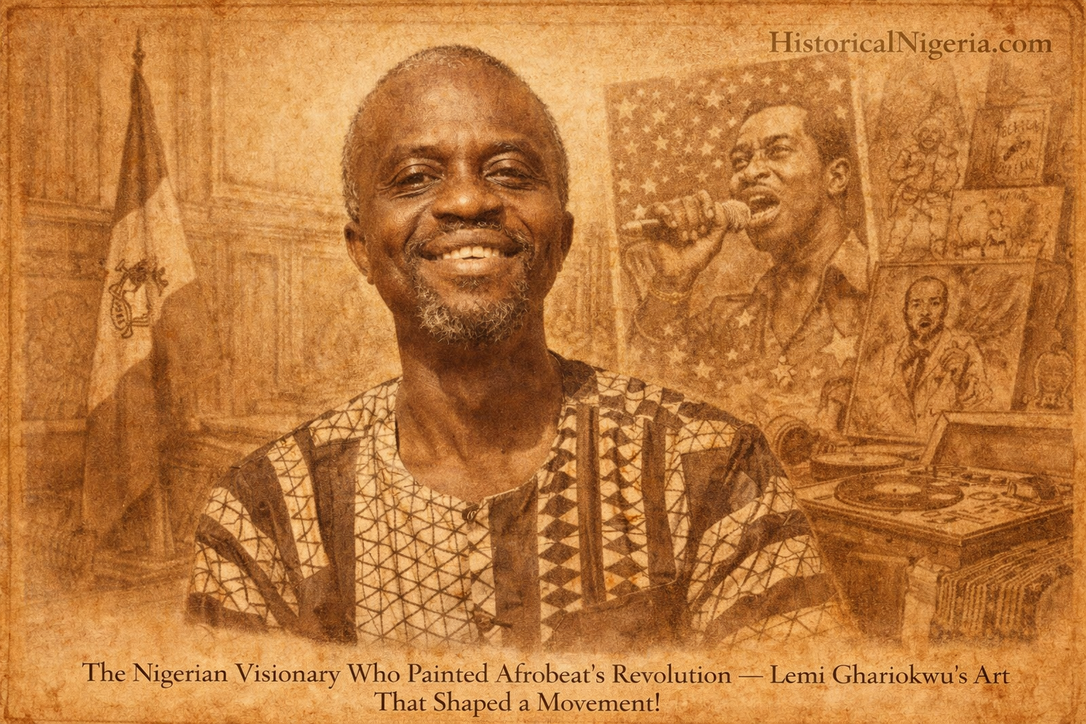 The Nigerian Visionary Who Painted Afrobeat’s Revolution Lemi Ghariokwu ...