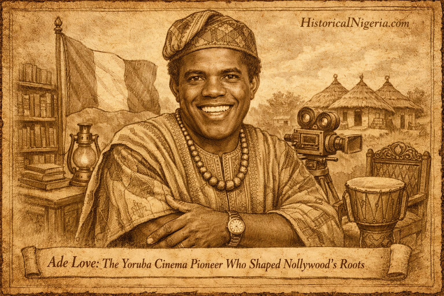 Ade Love: The Yoruba Cinema Pioneer Who Shaped Nollywood’s Roots ...