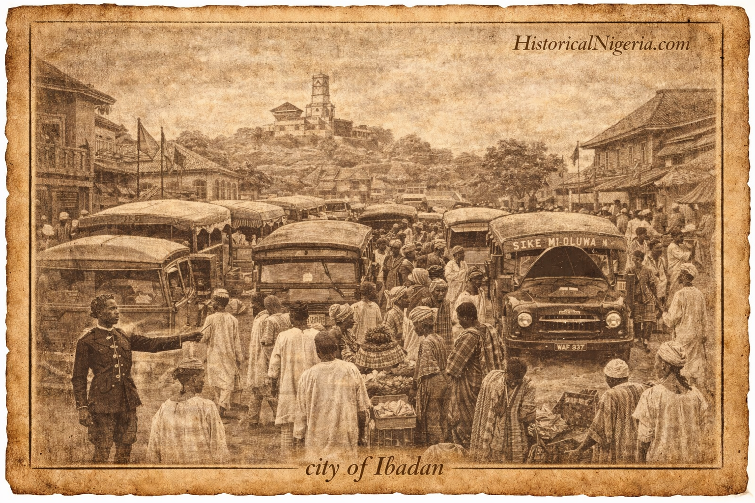 Ibadan in the Early 1960s, The City That Moved Western Nigeria ...