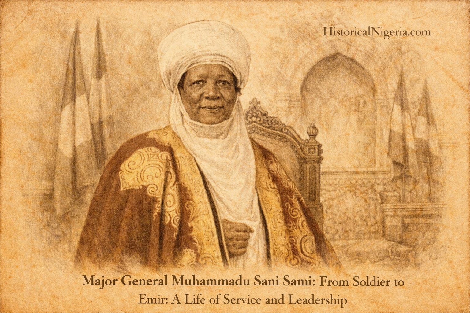 Major General Muhammadu Sani Sami from Soldier to Emir A Life of ...